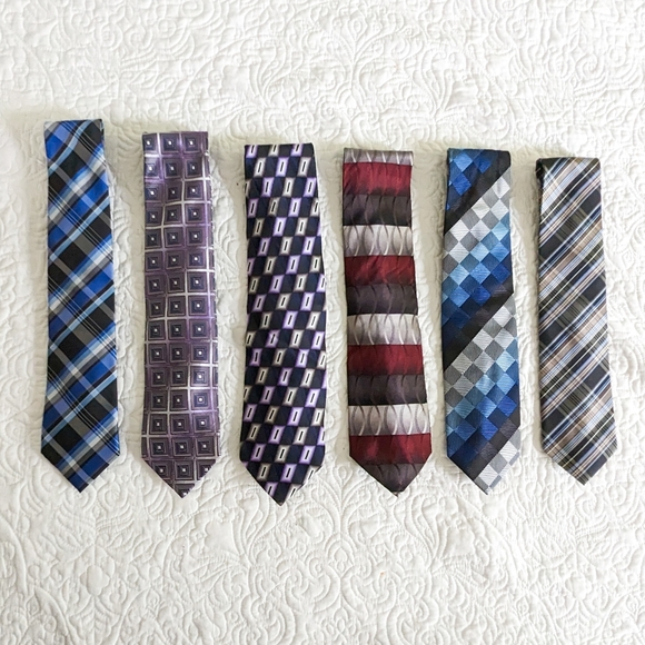 croft & barrow | Accessories | Croft Barrow Mens Patterned Ties Bundle ...